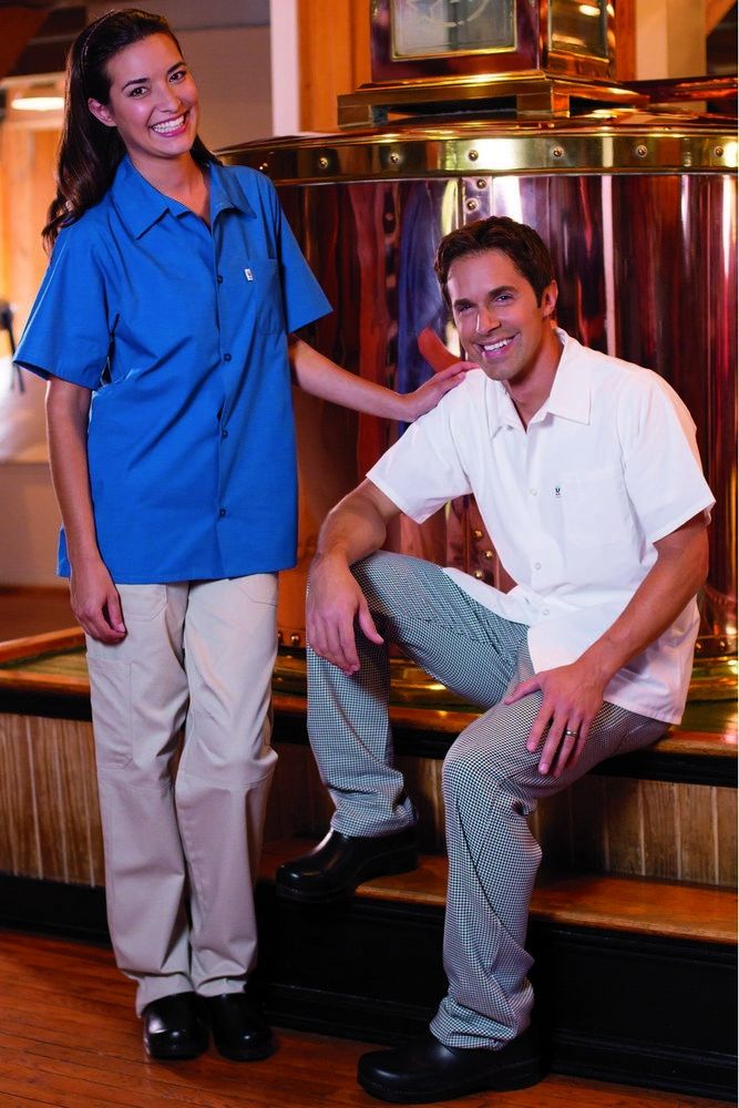 Unisex Button Front Chef Shirt - Ambassador Uniform