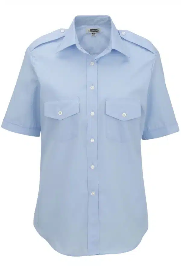 Edwards Ladies' Short Sleeve Navigator Shirt - Ambassador Uniform