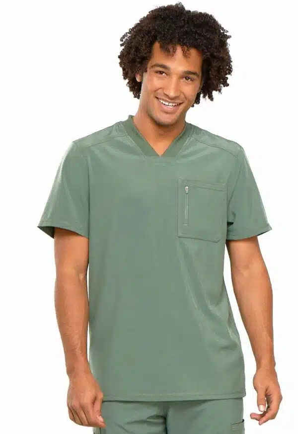 Infinity by Cherokee Men's Tuckable V-Neck Top