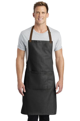 Market Full-Length Bib Denim Apron - Ambassador Uniform